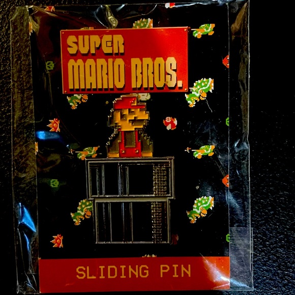 Nintendo | Toys | Official Nintendo Super Mario Bros Sliding Pin Mario ...
